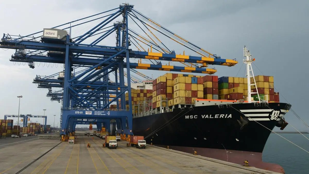 French shipping giant CMA CGM flags container ship in India - Creative ...